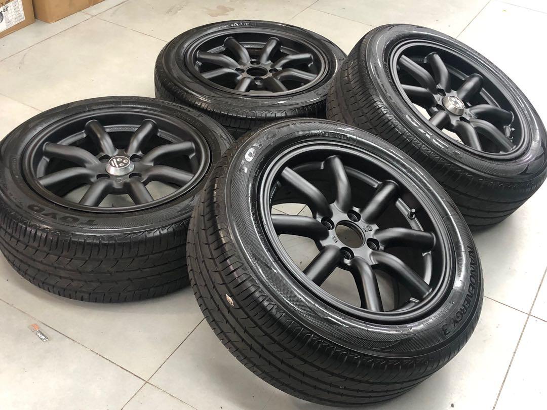 Sport Rim Watanabe 15x7JJ PCD100, Auto Accessories on Carousell