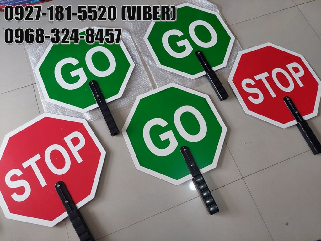 stop and go signage, Commercial & Industrial, Construction & Building ...