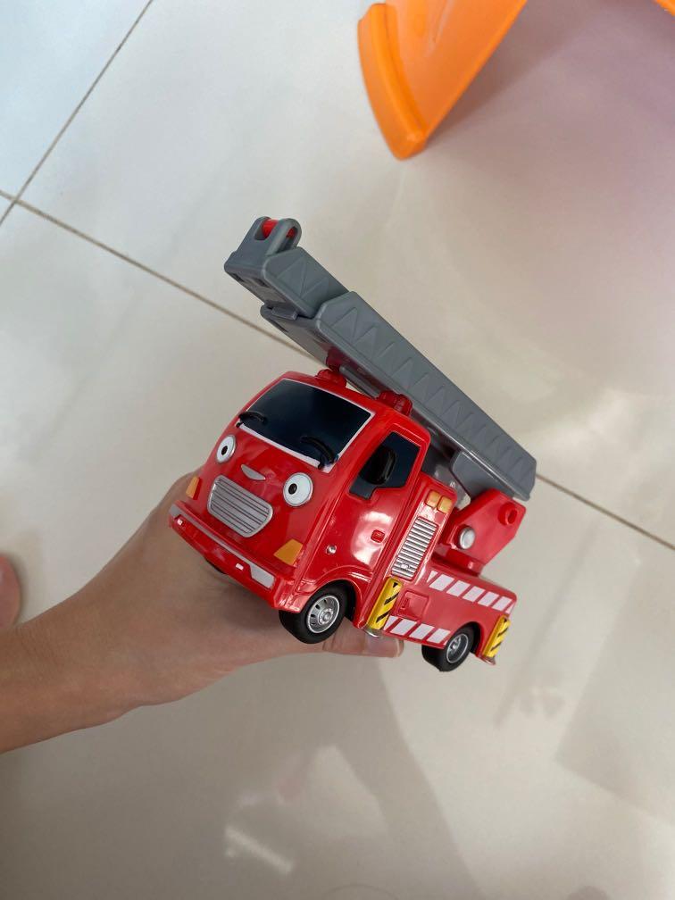 Tayo fire truck, Hobbies & Toys, Toys & Games on Carousell