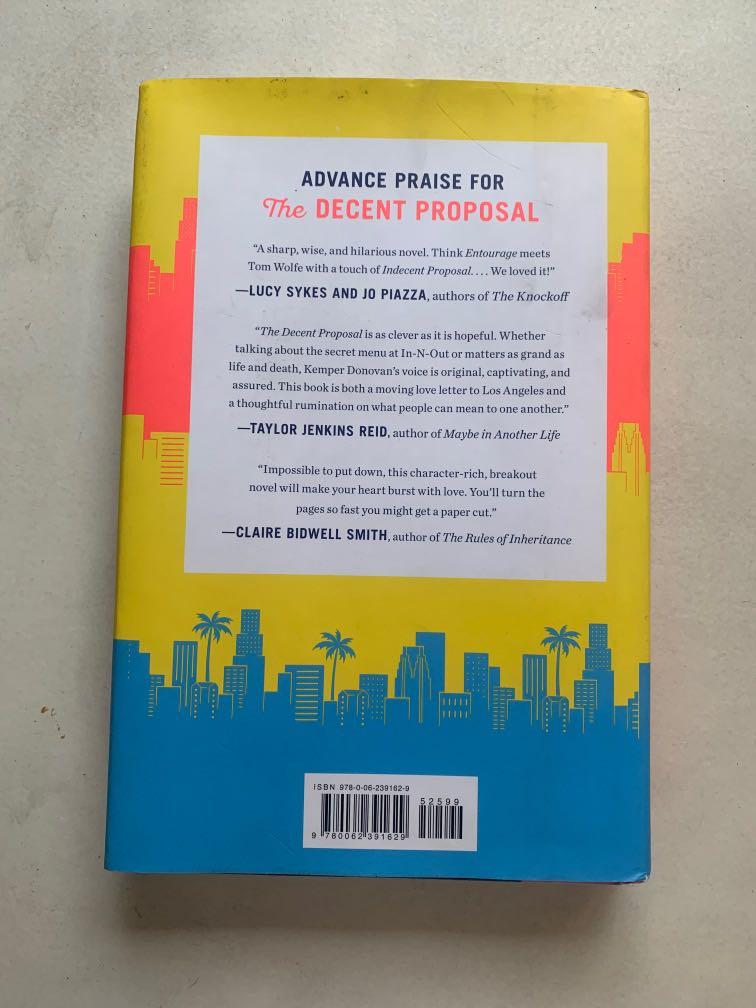 The Decent Proposal by Kemper Donovan, Hobbies & Toys, Books ...