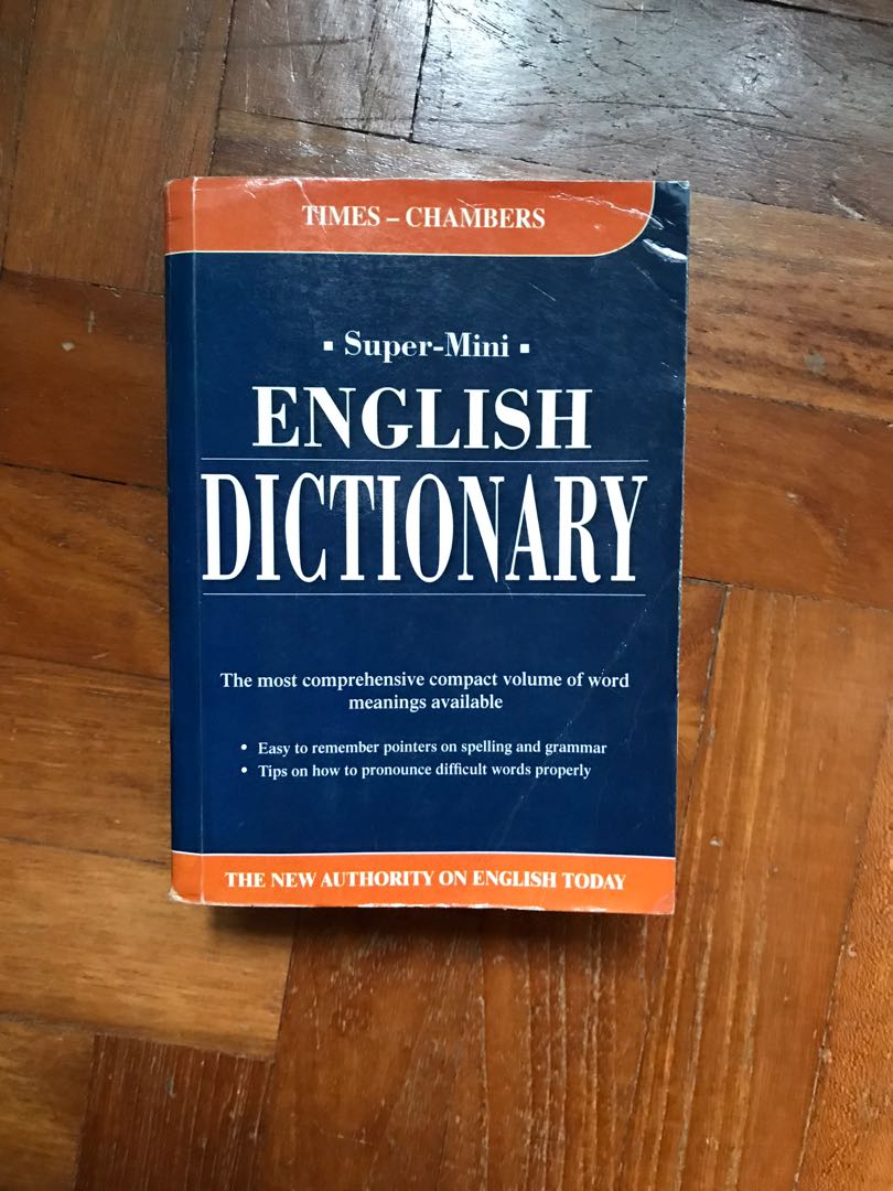 Times-chambers super mini english dictionary, Hobbies & Toys, Books ...