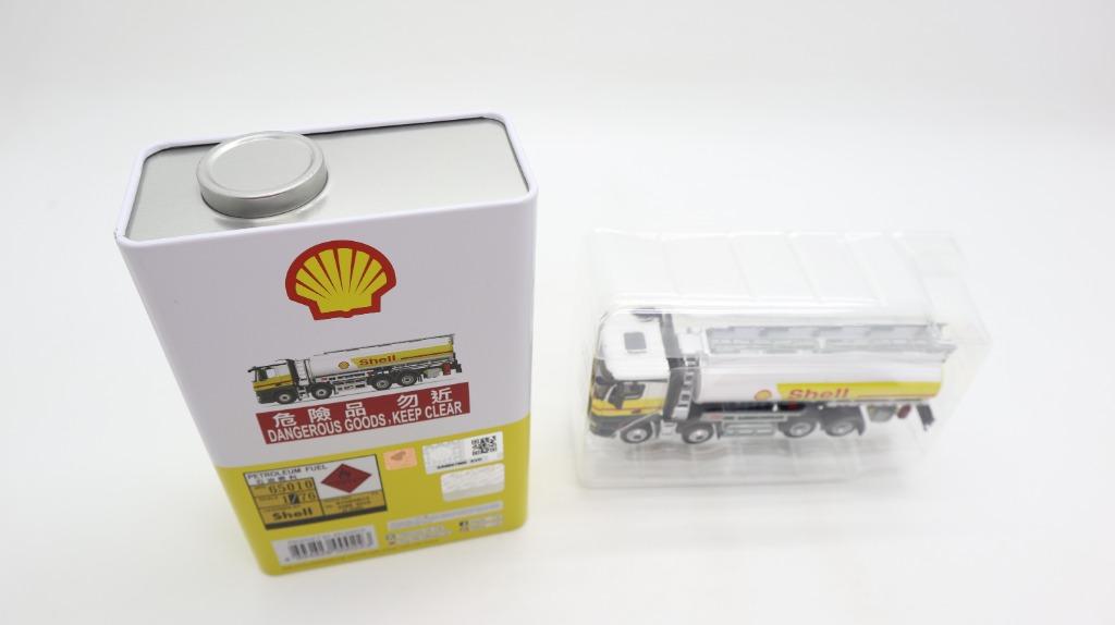 TINY Shell Motor Oil Tanker Truck Mercedes Benz Antos Daimler 平治油罐車, 興趣 ...