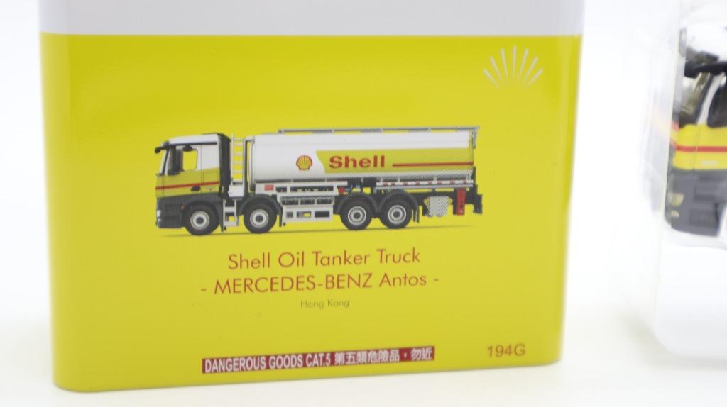 TINY Shell Motor Oil Tanker Truck Mercedes Benz Antos Daimler 平治油罐車, 興趣 ...
