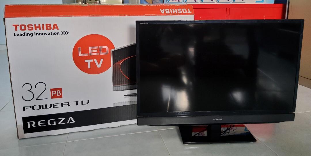 Toshiba 32" LED TV. Model number 32pb200e, TV & Home Appliances, TV ...