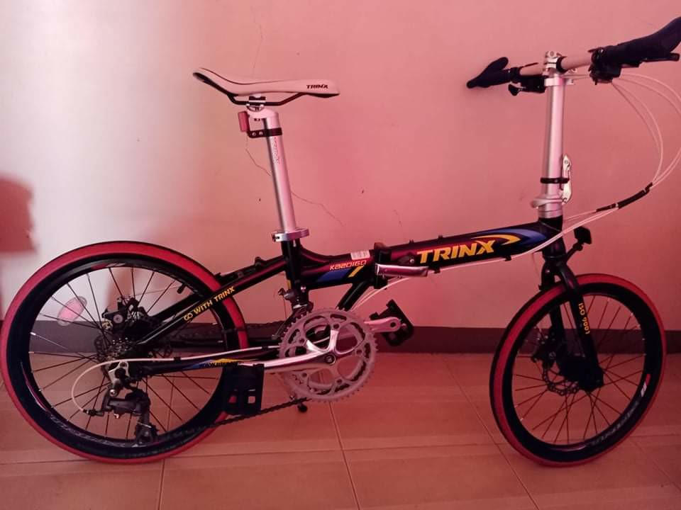 Trinx Folding Alloy Frame 12" Bike, Sports Equipment, Bicycles & Parts ...
