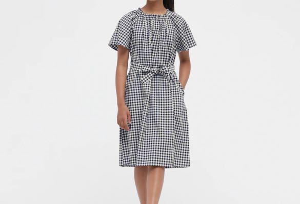 Uniqlo Checkered Dress, Women's Fashion, Dresses & Sets, Dresses on ...