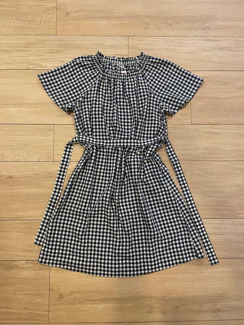 Uniqlo Checkered Dress, Women's Fashion, Dresses & Sets, Dresses on ...
