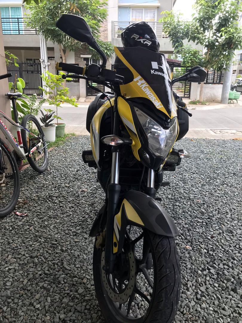 Upgraded Kawasaki Rouser 200, Motorbikes, Motorbikes for Sale on Carousell