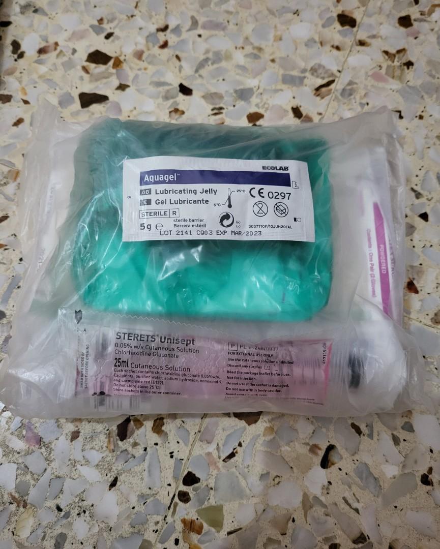 Urinary Catheterization Pack, Health & Nutrition, Medical Supplies ...