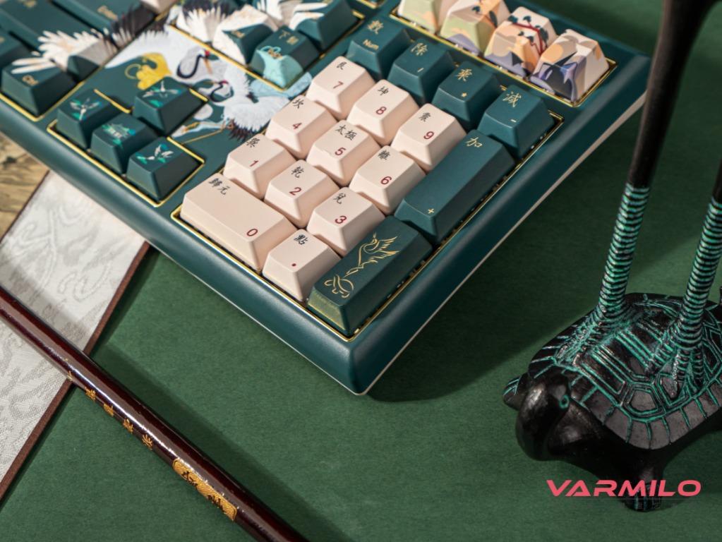 Varmilo VBM108V2 Crane of Lure Series Wired Mechanical Keyboard ...