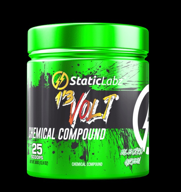 Volt by Static Labz pre workout pwo supplement caffeine stimulant gym ...
