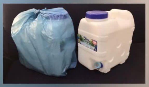 White Plastic Water Container, Everything Else, Others on Carousell