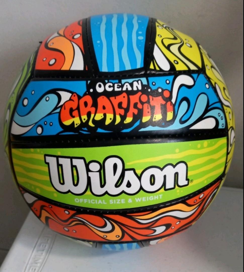 Wilson Graffiti Volleyball, Hobbies & Toys, Toys & Games on Carousell