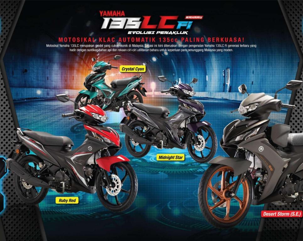 YAMAHA 135LC FI V8, Motorbikes on Carousell