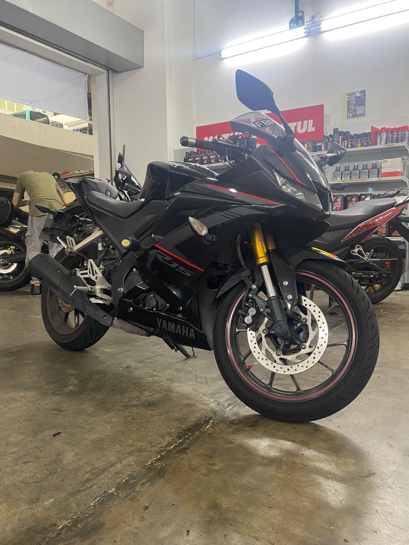 YAMAHA R15 V3, Motorcycles, Motorcycles for Sale, Class 2B on Carousell