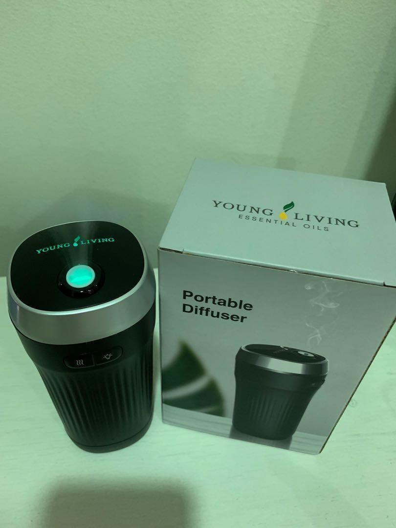 Young Living Portable Diffuser, Furniture & Home Living, Home Fragrance ...