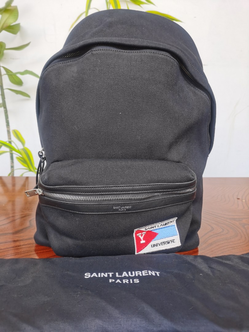 Ysl Bagpack, Luxury, Bags & Wallets on Carousell