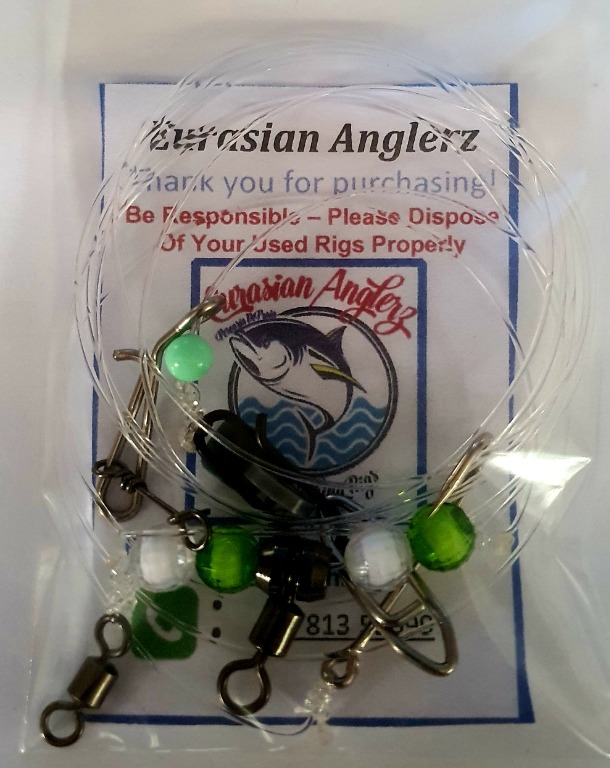 3 x Dropper Pulley Rigs | Surfcasting Usage, Sports Equipment, Fishing ...