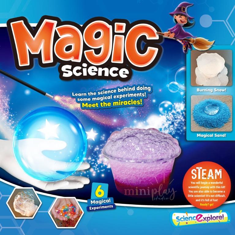 SG LOCAL STOCK ⌁ Magic Science 6 Magical Science Experiments Kit ...