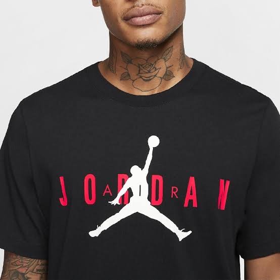 Air Jordan script tee, Men's Fashion, Tops & Sets, Tshirts & Polo ...