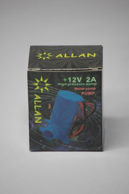 ALLAN WATER PUMP, HIGH PRESSURE PUMP, 12V 2A, BEST FOR AUTOMATIC WATER ...