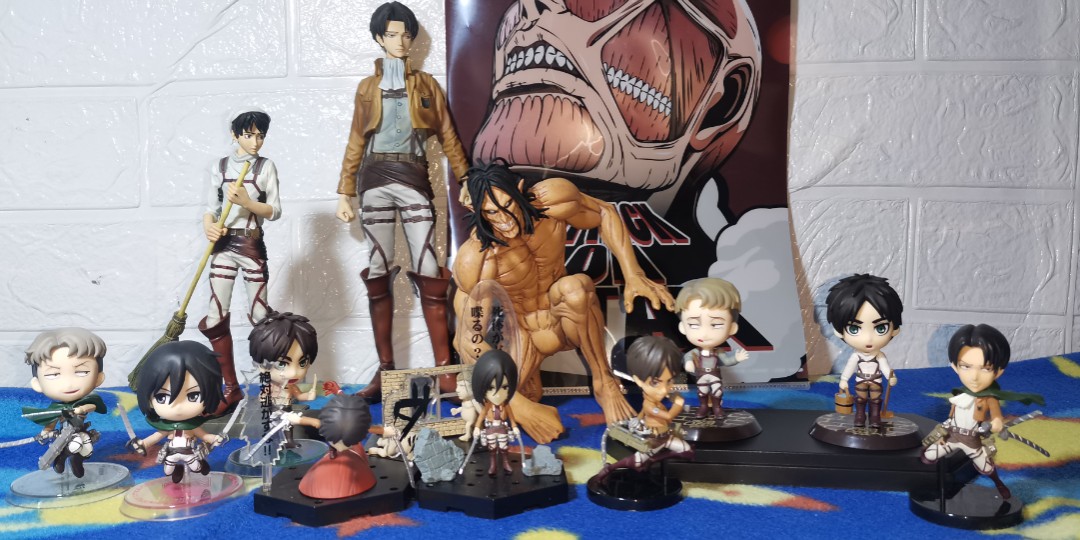 AOT CHIBI - ATTACK ON TITAN, Hobbies & Toys, Toys & Games on Carousell