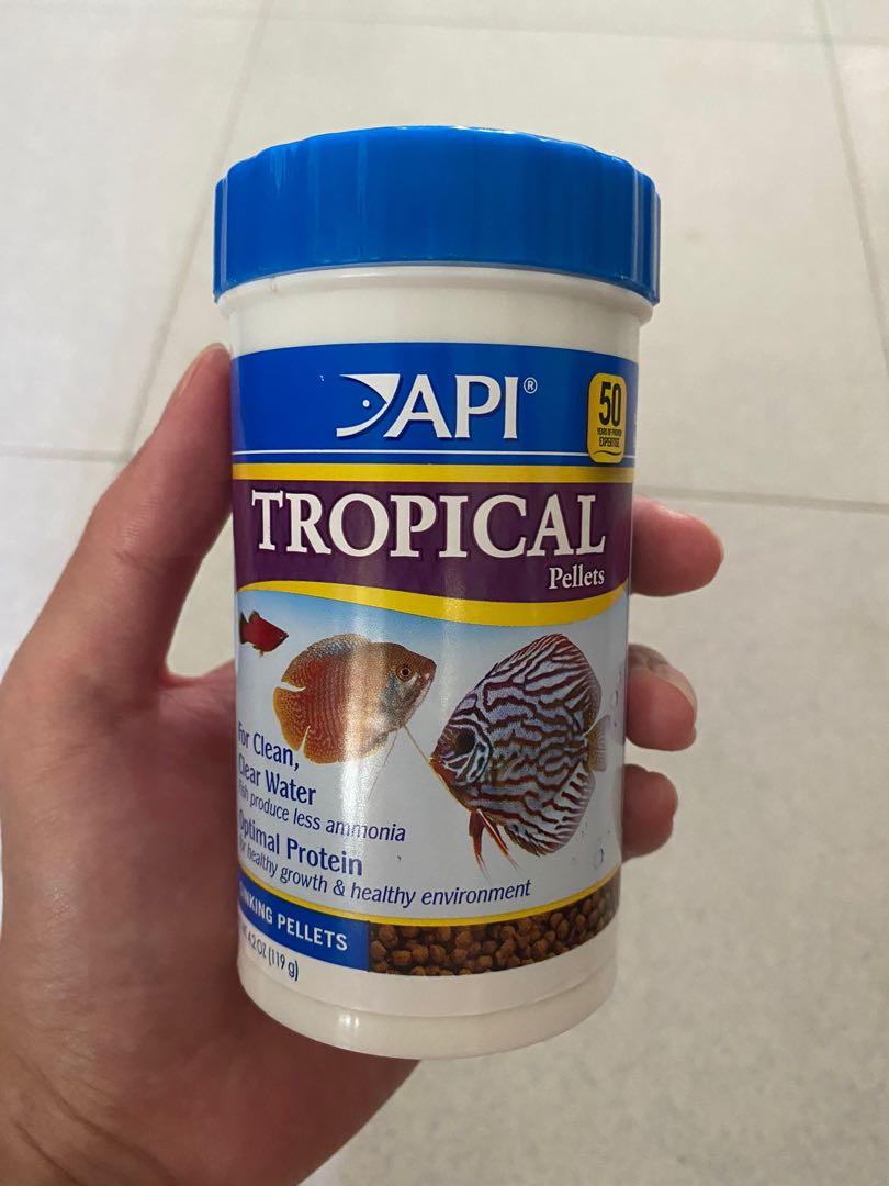 API Tropical Pellets, Pet Supplies, Pet Food on Carousell