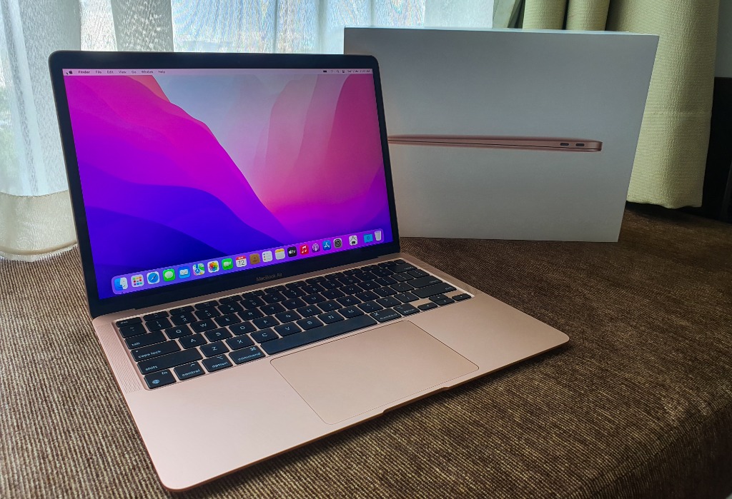 Apple M1 Macbook Air (2020) Gold - 256GB (MINT CONDITION), Computers ...