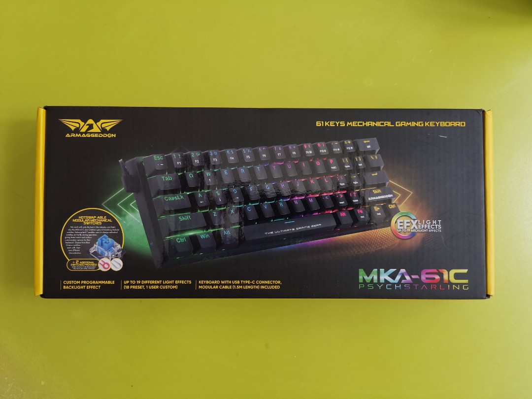 ARMAGGEDDON MKA-61C, Computers & Tech, Parts & Accessories, Computer ...