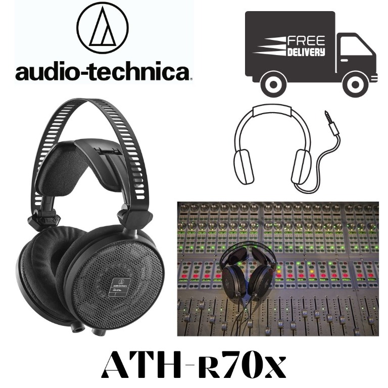 AUDIO-TECHNICA ATH-R70X, Audio, Headphones & Headsets on Carousell