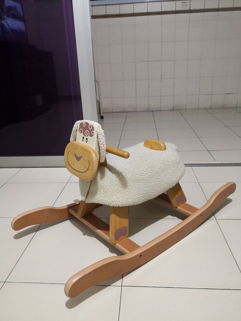 Baby rocking chair (sheep), Babies & Kids, Infant Playtime on Carousell