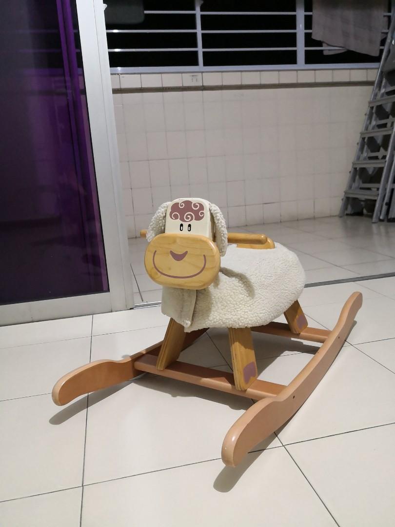 Baby rocking chair (sheep), Babies & Kids, Infant Playtime on Carousell