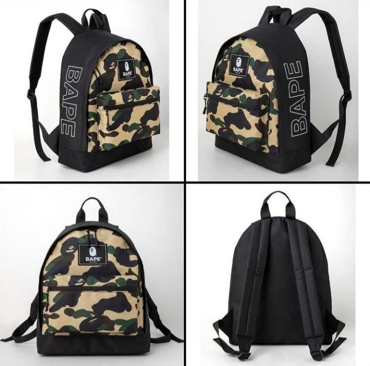 Bape Backpack, Men's Fashion, Bags, Backpacks on Carousell