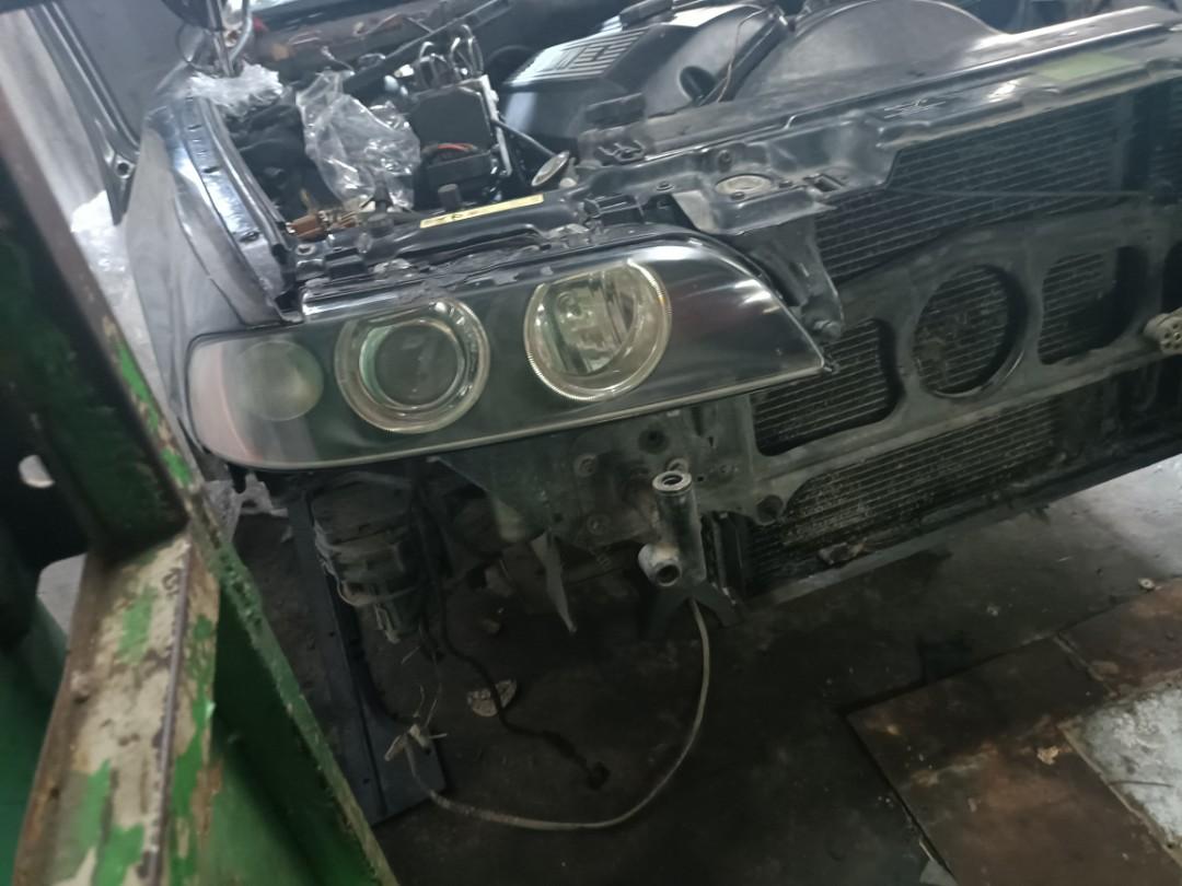 Bmw E39 Msport Headlamp Exnon Projector HID Original, Auto Accessories on Carousell