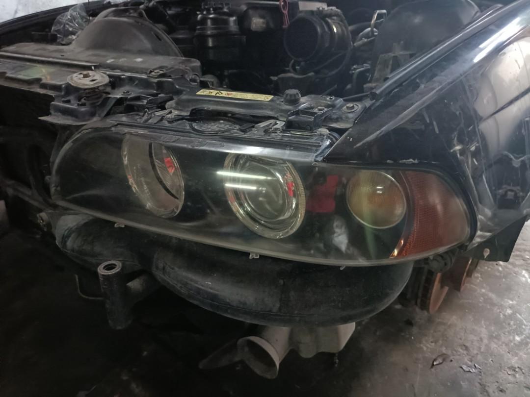 Bmw E39 Msport Headlamp Exnon Projector HID Original, Auto Accessories on Carousell