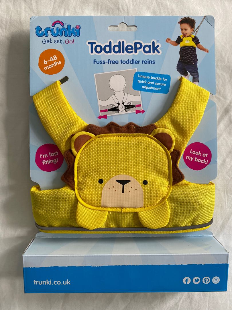 [BNIB] Trunki Toddlepak Reins (Leeroy), Babies & Kids, Going Out, Other ...