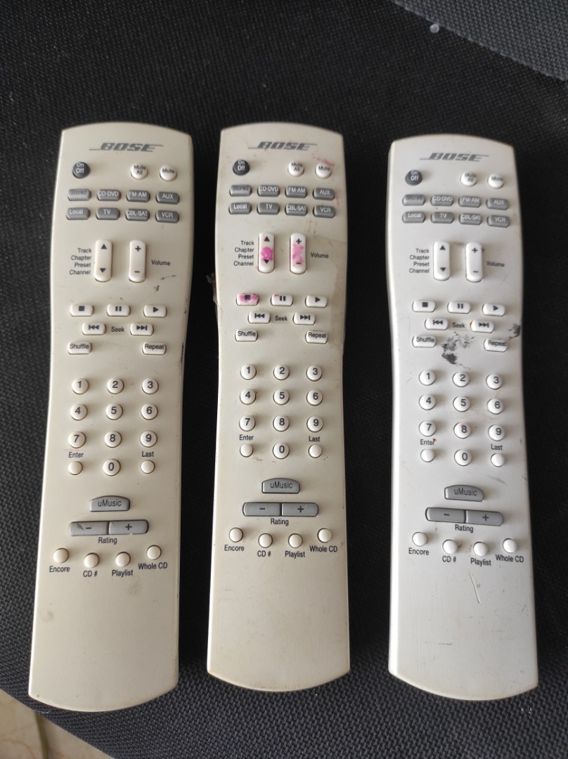 Bose av remotes, TV & Home Appliances, TV & Entertainment, TV Parts ...