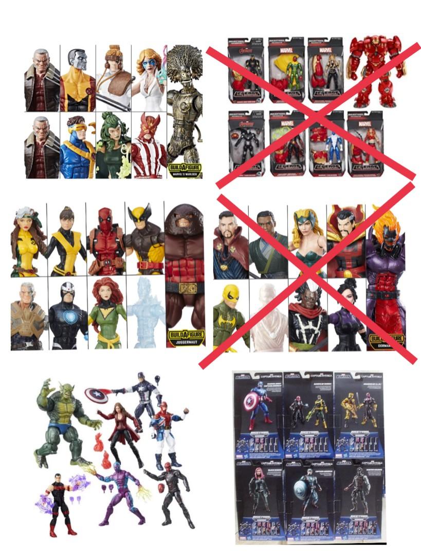 Brand New Marvel Legends BAF sets: Warlock, Hulkbuster, Juggernaut ...