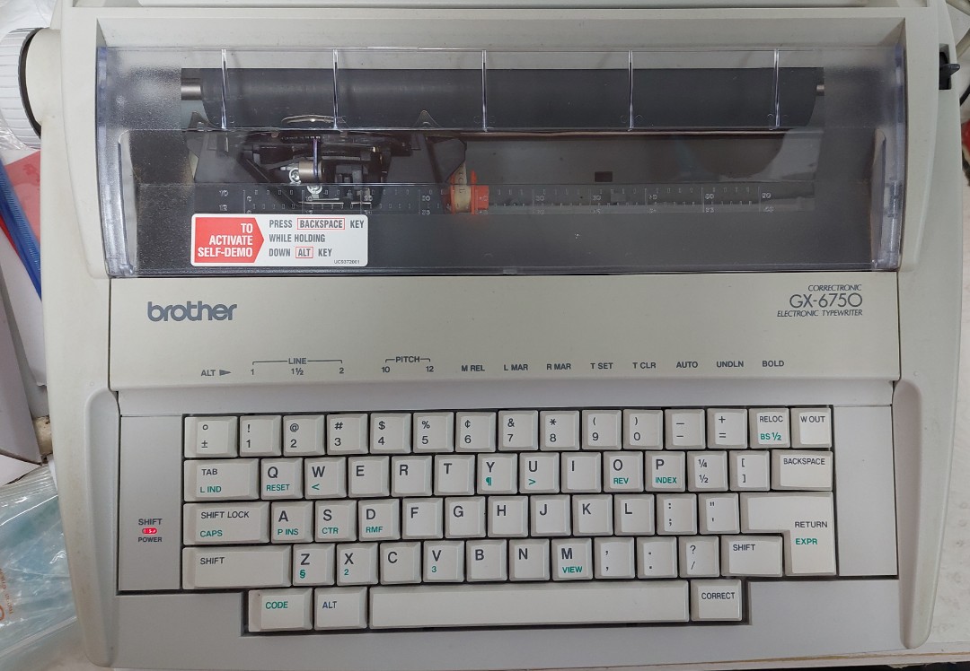 Brother Electronic typewriter, Computers & Tech, Printers, Scanners ...