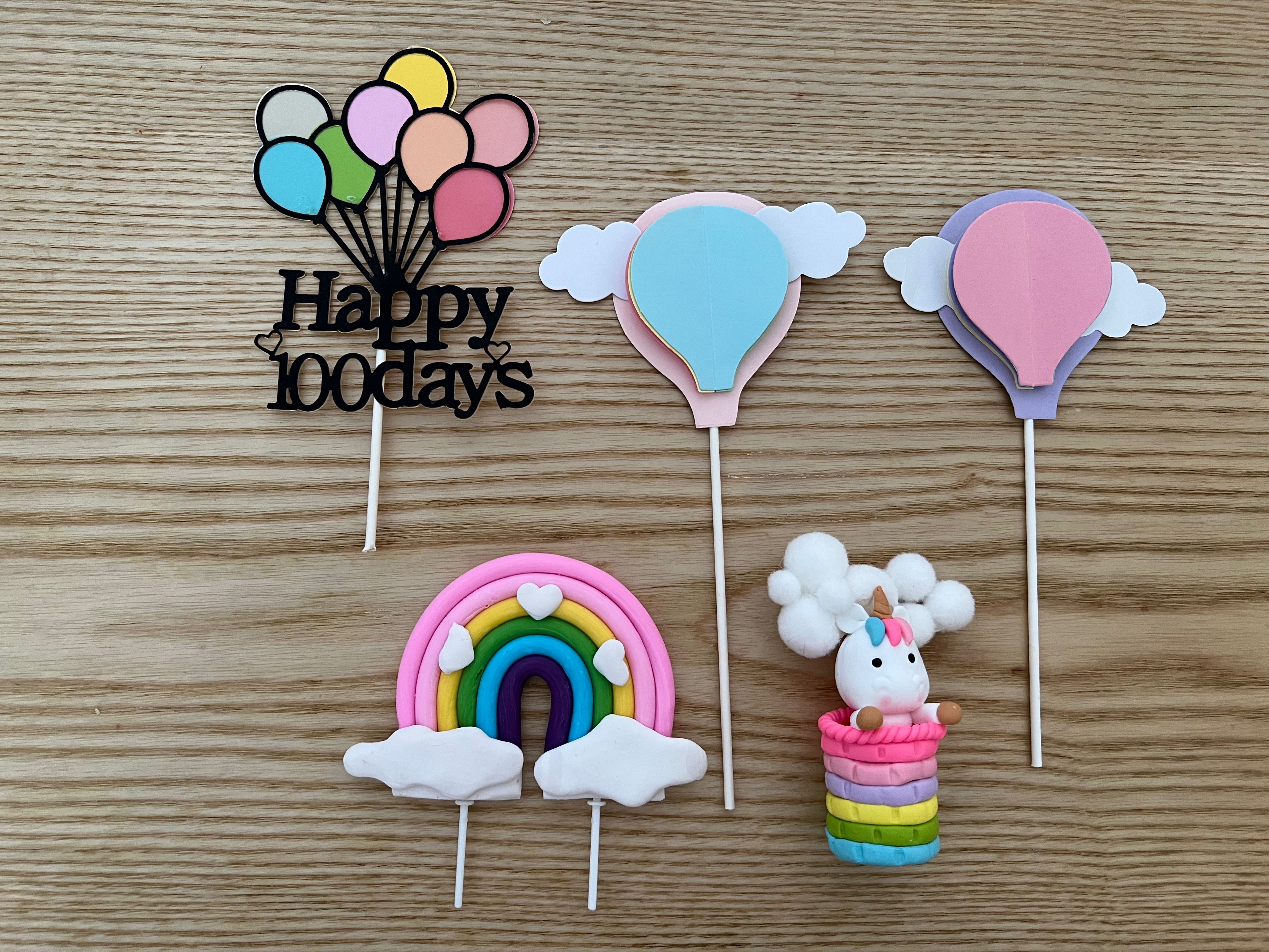 Cake toppers (FOC BEAR CANDLES), Everything Else on Carousell