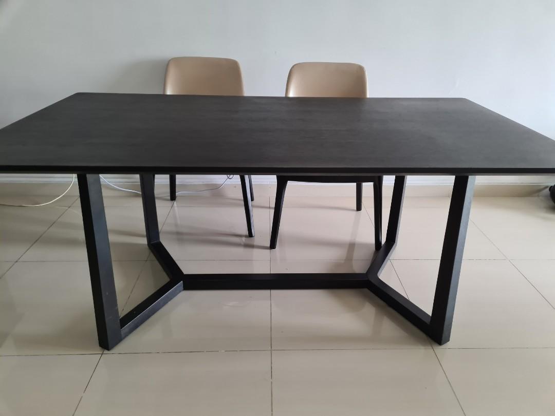 Camerich Vessel Dining Table, Furniture & Home Living, Furniture ...