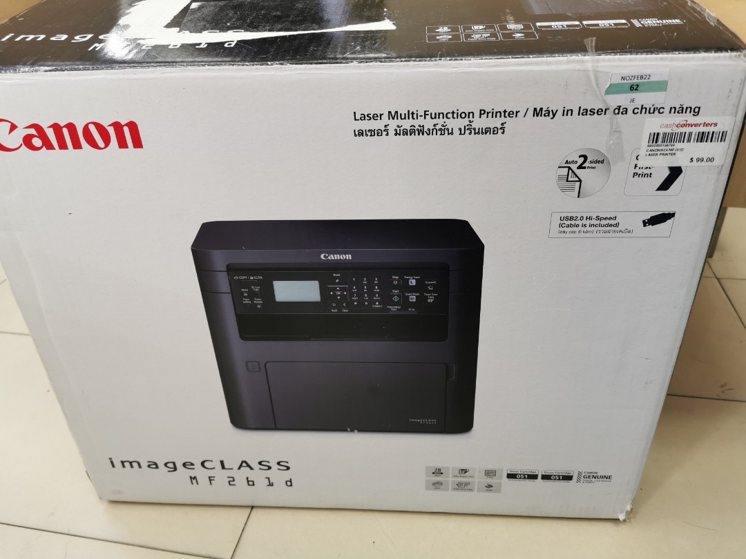 Canon Laser Printer MF261d, Computers & Tech, Printers, Scanners ...