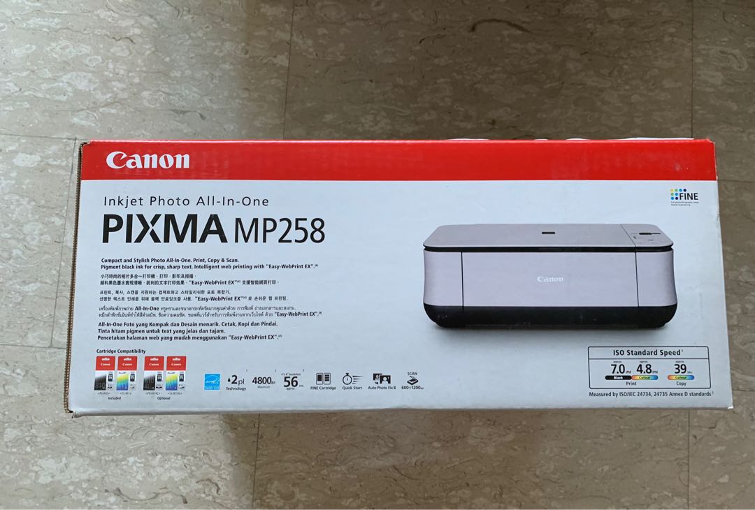 Canon Printer pixma MP258( New in box), Computers & Tech, Printers ...