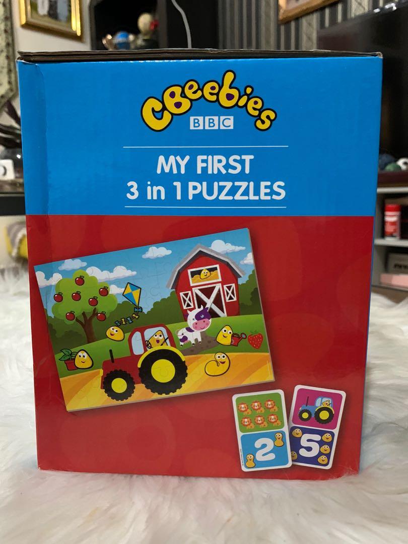 CBeebies My First 3 in 1 Puzzle #VeliNew, Hobbies & Toys, Toys & Games ...