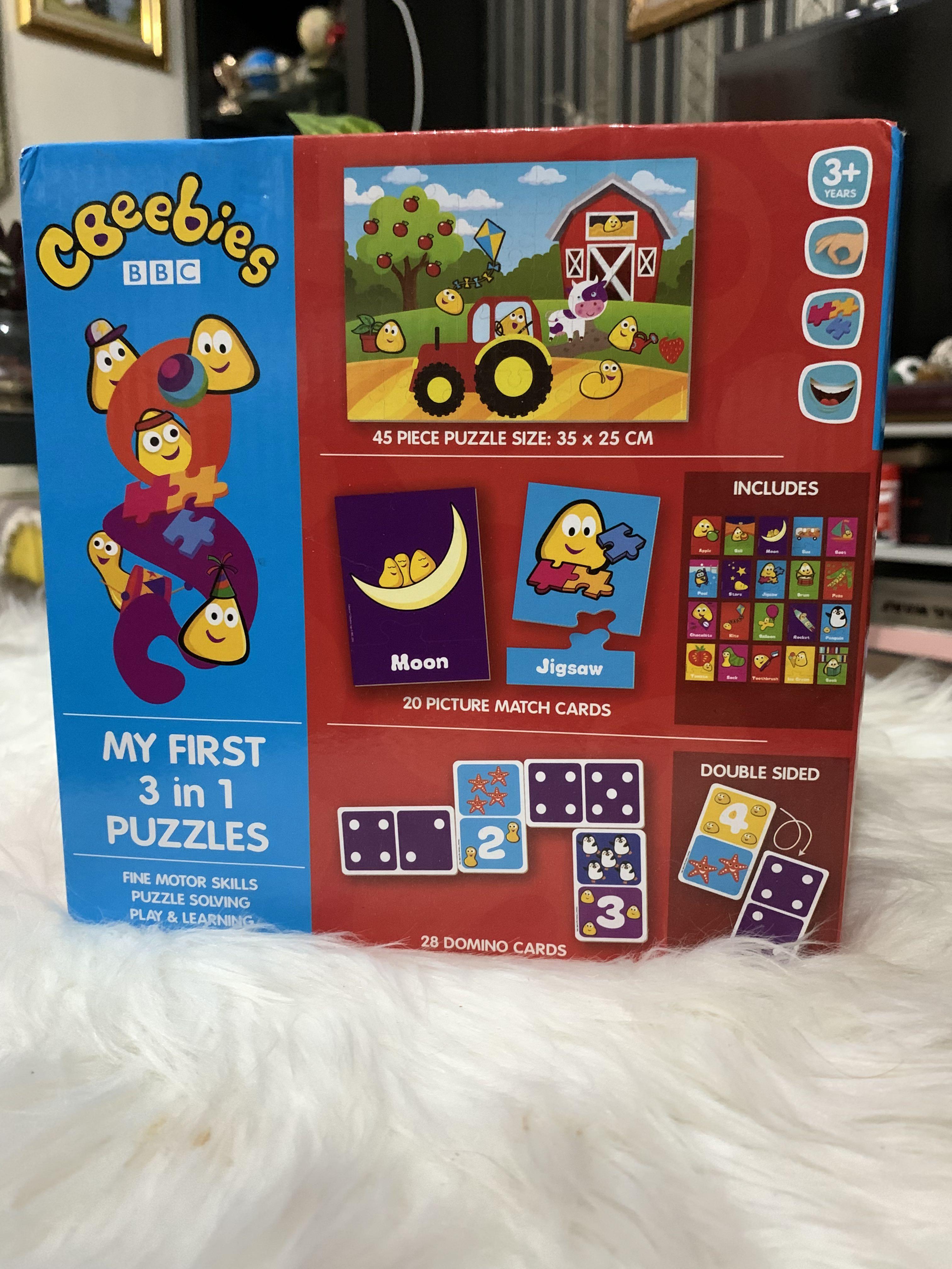CBeebies My First 3 in 1 Puzzle #VeliNew, Hobbies & Toys, Toys & Games ...