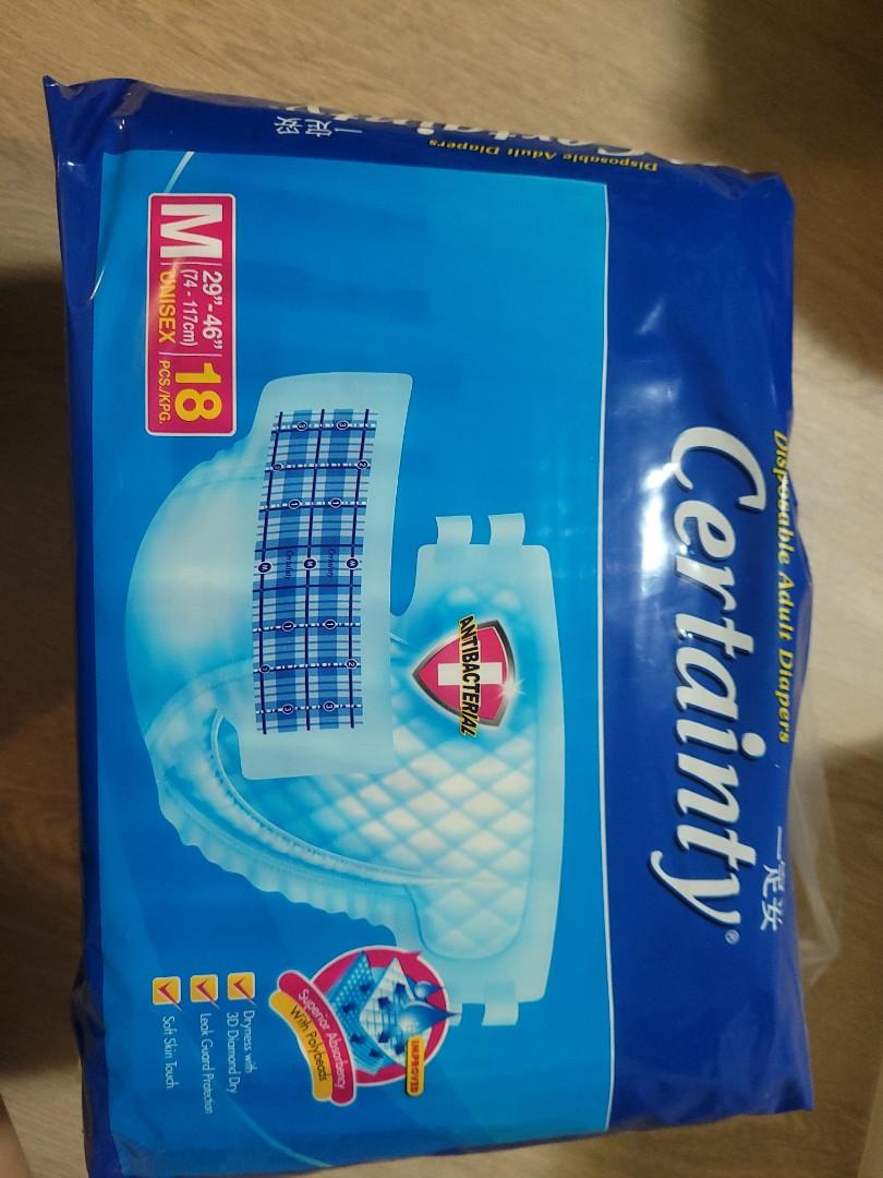 Certainty adult diapers, Health & Nutrition, Assistive & Rehabilatory ...