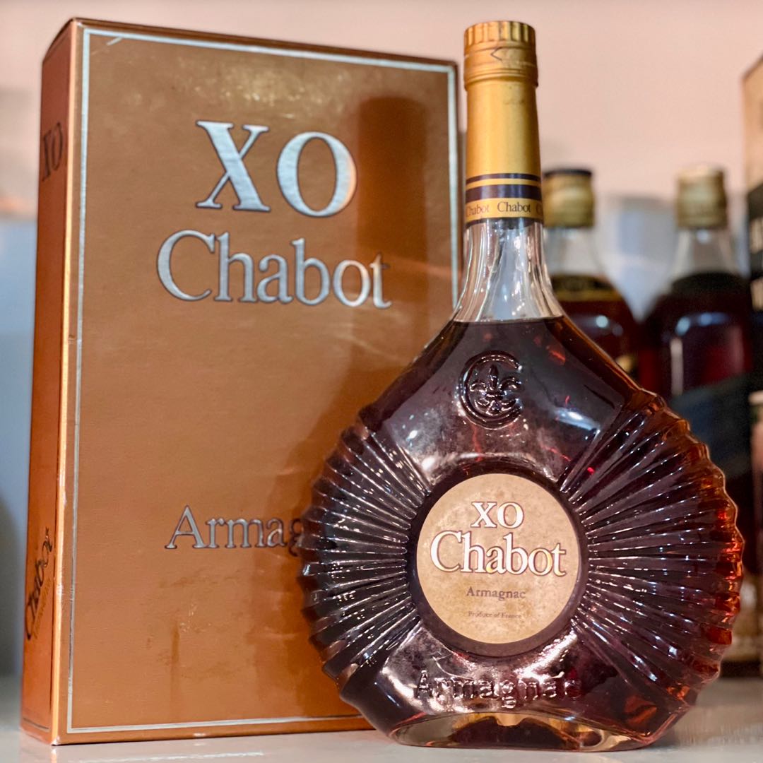 Chabot XO Armagnac 1980s vintage cognac w box 700ml, Food & Drinks ...