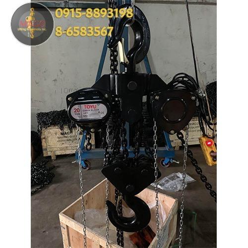 CHAIN BLOCK (Heavy Duty) 20 Tons 3 Meters Lift Height, Commercial ...