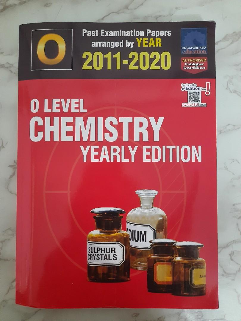 Chemistry O level past year papers 2011-2020, Hobbies & Toys, Books ...