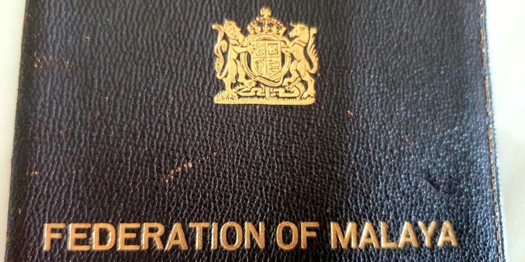 1. Colony of Singapore Identity Card. 2. Federation of Malaya British ...